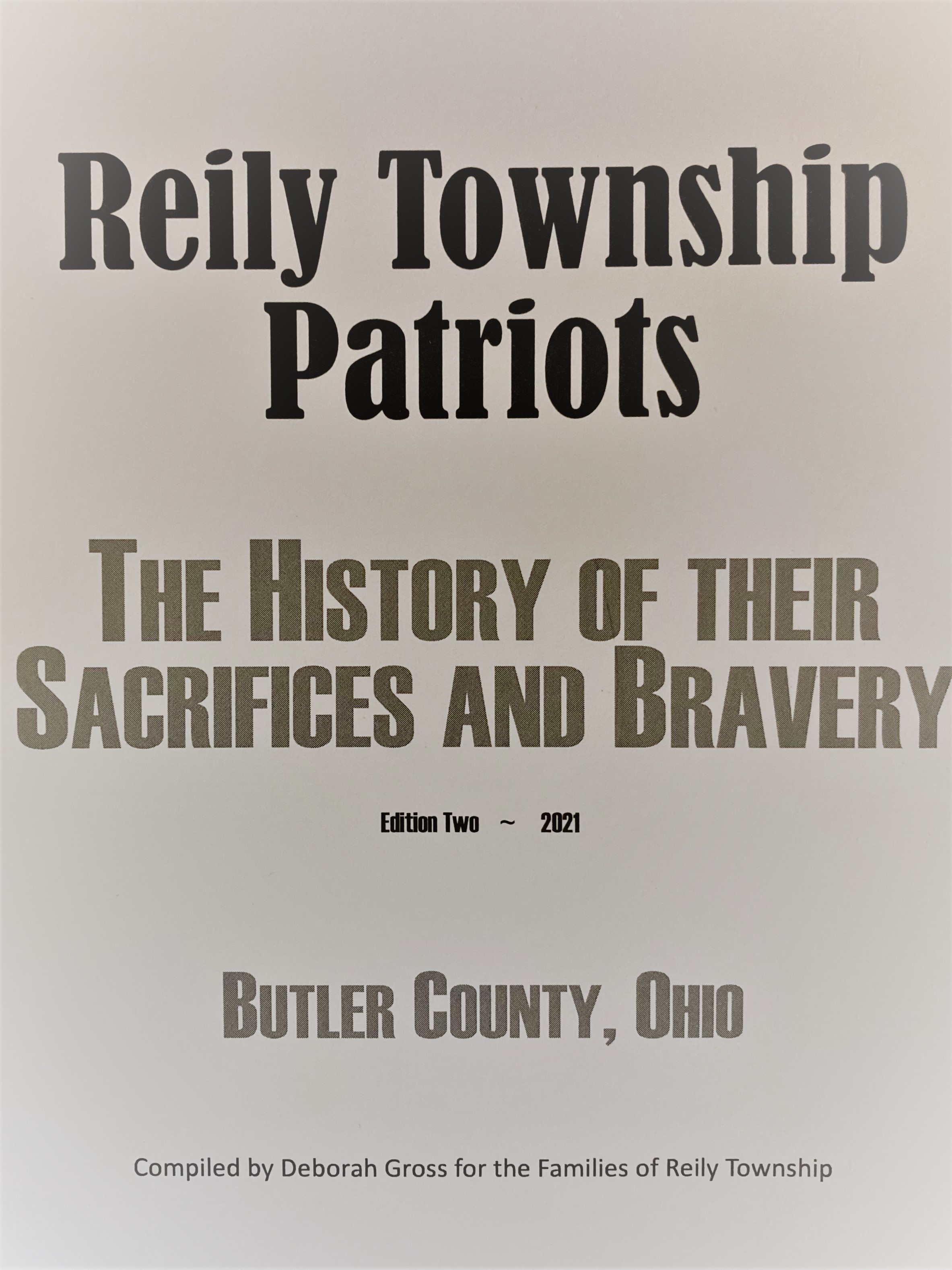 Upcoming – Reily Township Historical Society